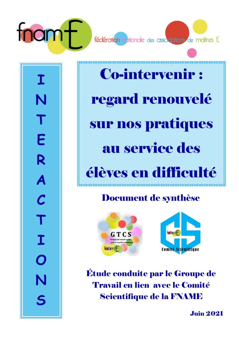 La co-intervention : Interactions